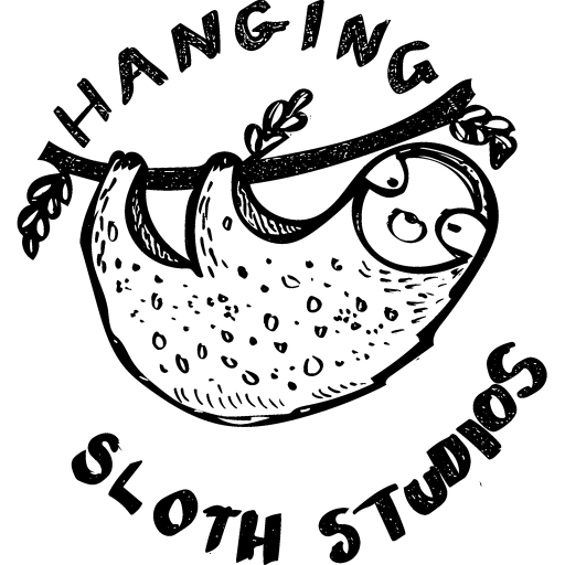 Introducing Our Logo Sloth! – Hanging Sloth